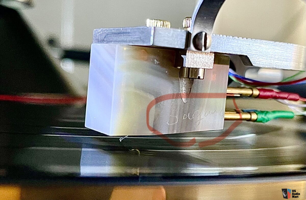Koetsu Onyx Platinum MC Cartridge, Signed by Sugano, Onyx Stone Body ...