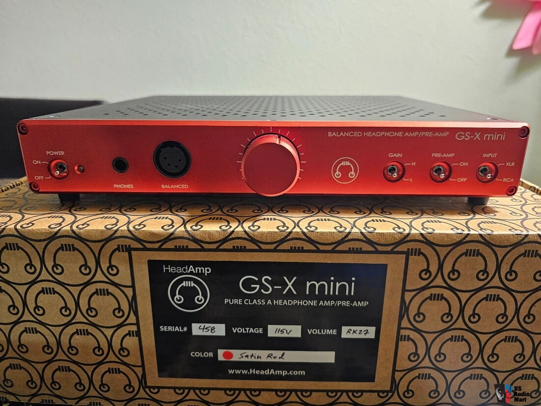 HeadAmp GS-X Mini Balanced Headphone Amp Photo #5873140 - US Audio Mart