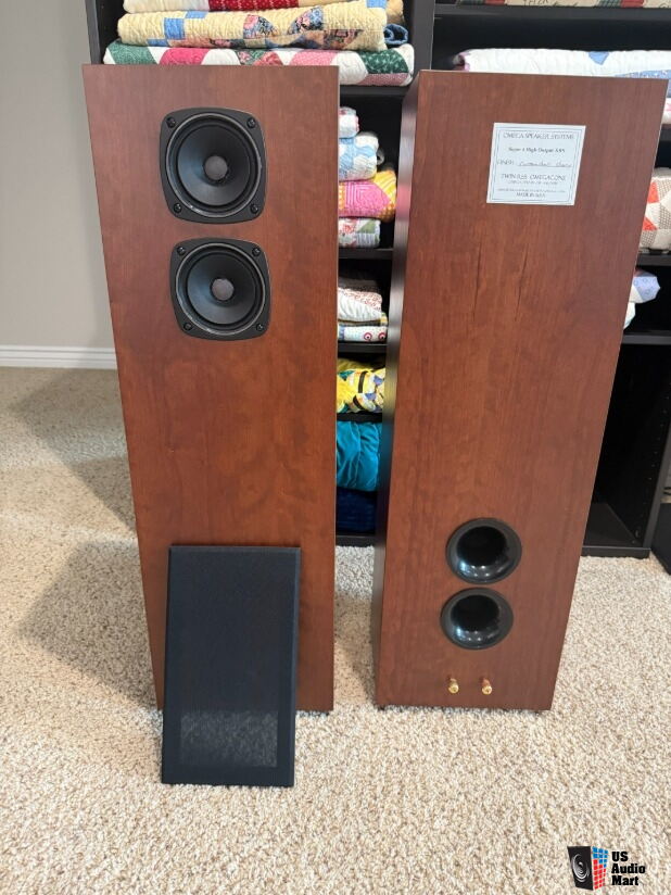Omega Super 3 High Output XRS Speakers and Kitoki Single Ended Triode ...