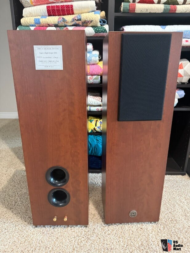 Omega Super 3 High Output XRS Speakers and Kitoki Single Ended Triode ...
