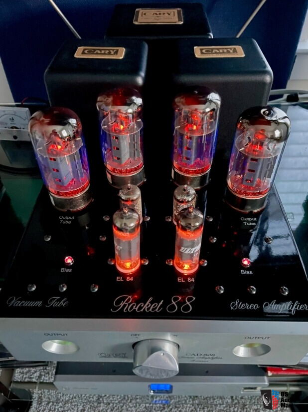 Cary Audio CAD-808R/ Rocket 88 Amplifier, *Serviced Photo #5875920 - US ...