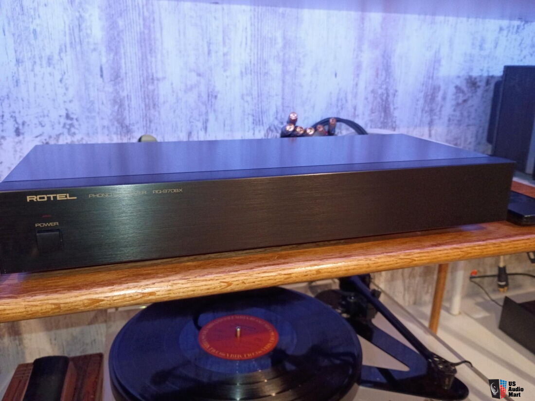 Rotel RQ-970BX Custom MM & MC Phono Preamplifier Photo #5876177 - US ...