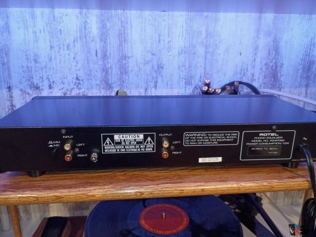 Rotel RQ-970BX Custom MM & MC Phono Preamplifier Photo #5876177 - US ...