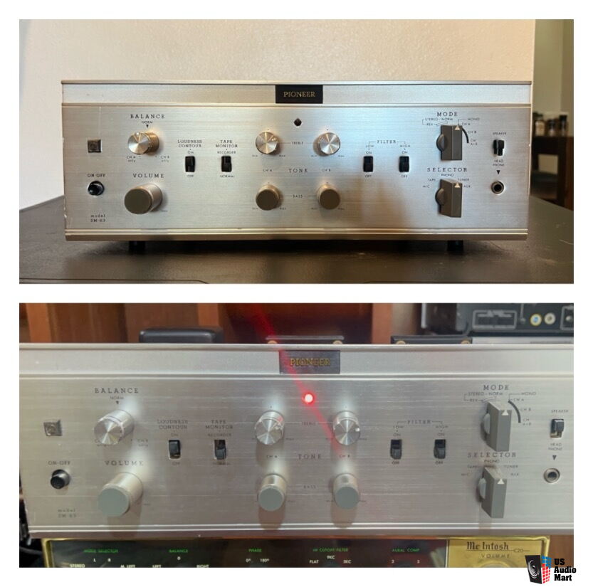Pioneer SM-83 Tube Integrated Amplifier, Serviced & Perfect Working ...