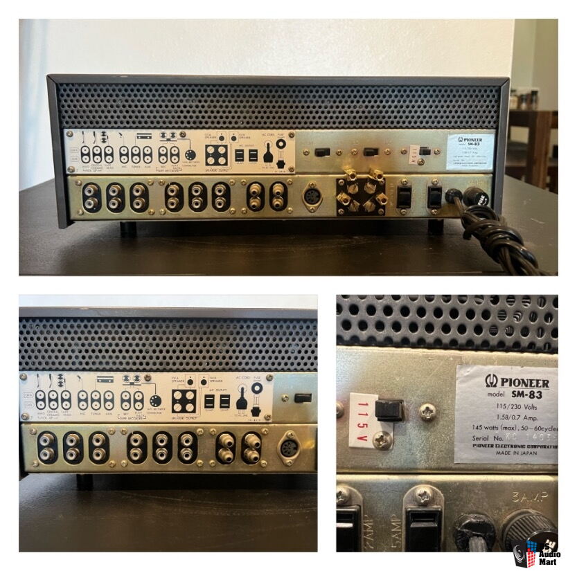 Pioneer SM-83 Tube Integrated Amplifier, Serviced & Perfect Working ...