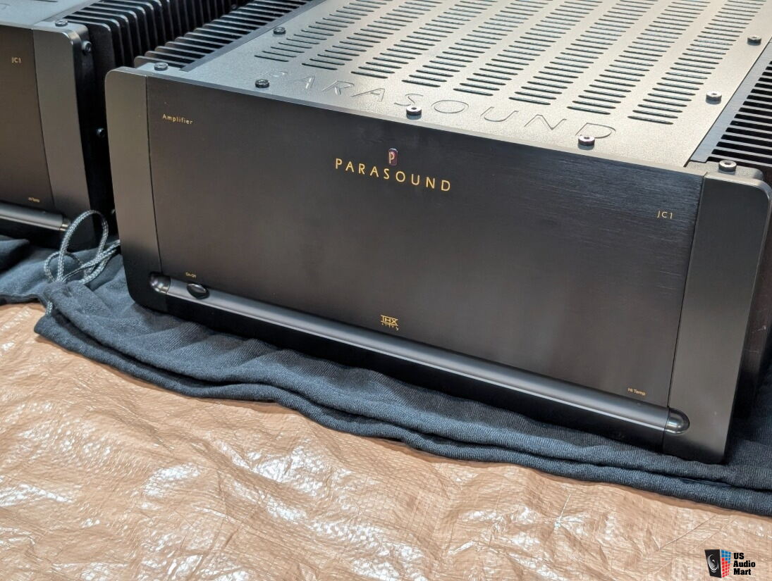 Parasound JC 1 Monoblock Amplifiers - Original Model - John Curl Design ...