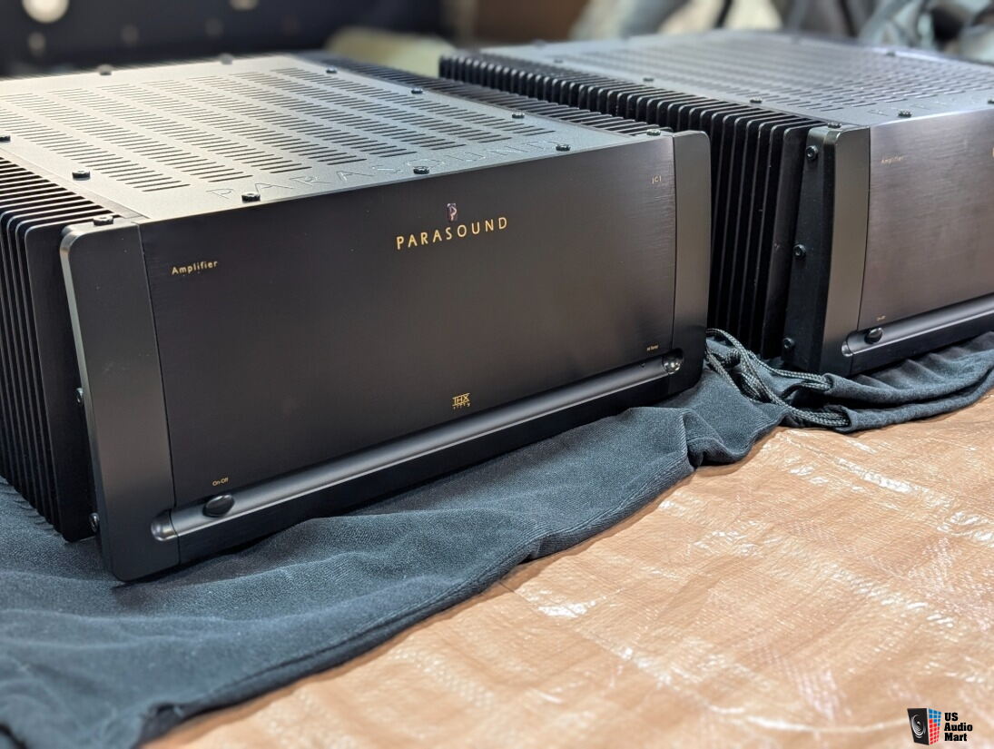 Parasound JC 1 Monoblock Amplifiers - Original Model - John Curl Design ...