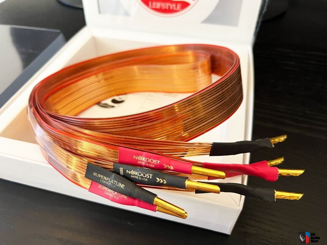 Nordost SuperFlatline Leifstyle Series Speaker Cables (Pair) MFK ...