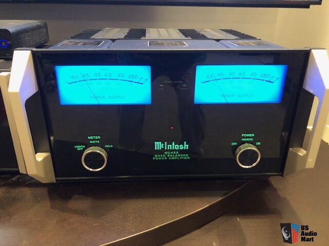 McIntosh MC452 Power Amplifier Photo #5886773 - US Audio Mart