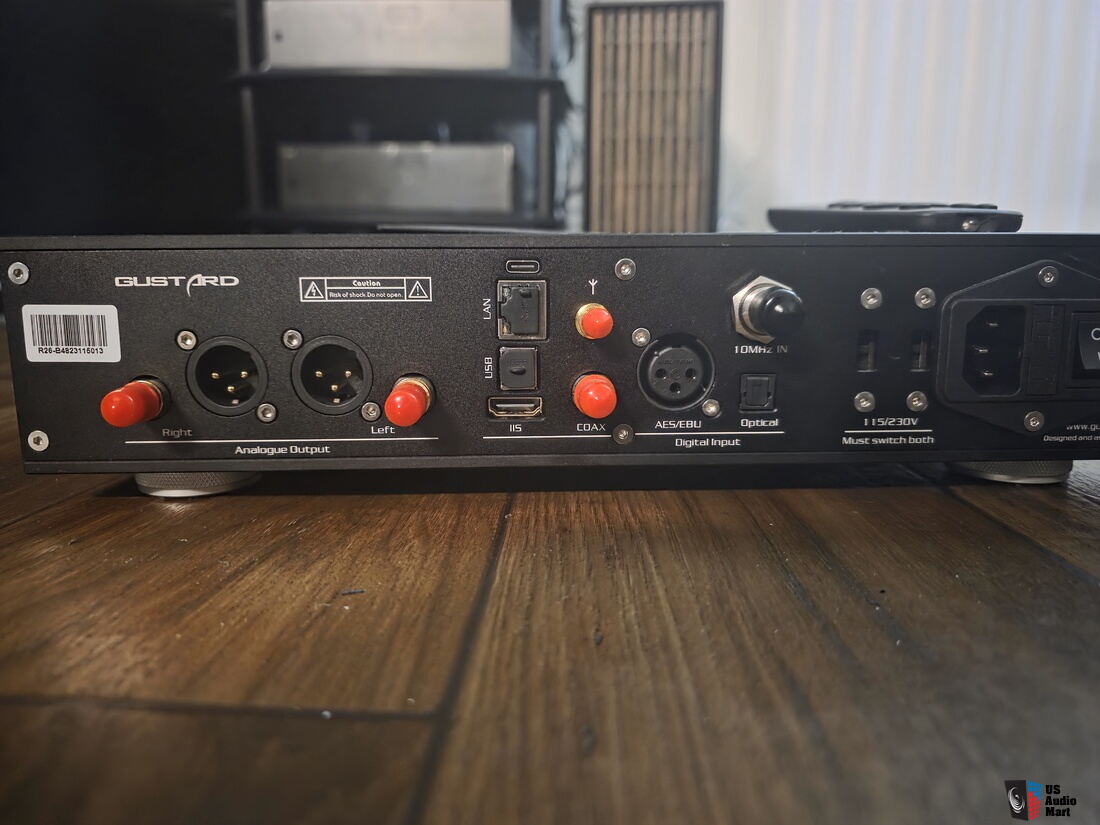 Gustard R26 with Audioquest Pearl and Upgraded Gustard Fuse Photo ...