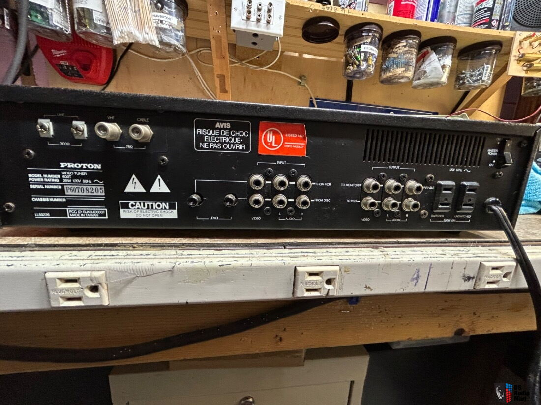 Proton 600T Video Tuner Audio PreAmp, unique, works well Photo #5887570 ...