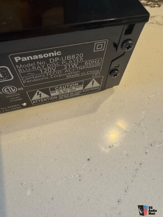 Panasonic UB820 Like new Photo #5888082 - US Audio Mart