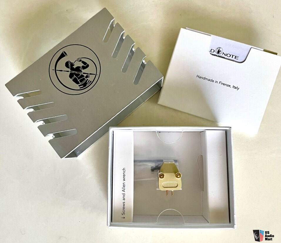 Price Reduced! GOLD NOTE Donatello GOLD MC cartridge, Duraluminium Body ...