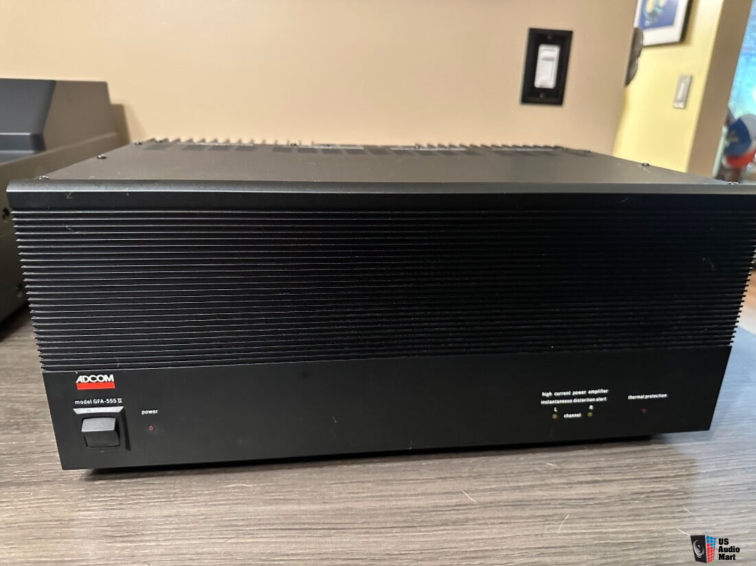 Adcom GFA-555ii Stereo Amplifier Photo #5888609 - US Audio Mart
