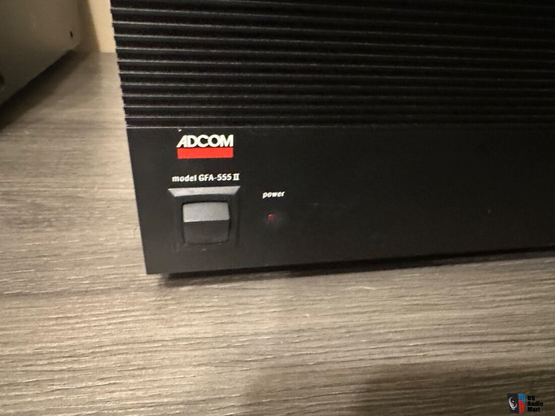 Adcom GFA-555ii Stereo Amplifier Photo #5888609 - US Audio Mart