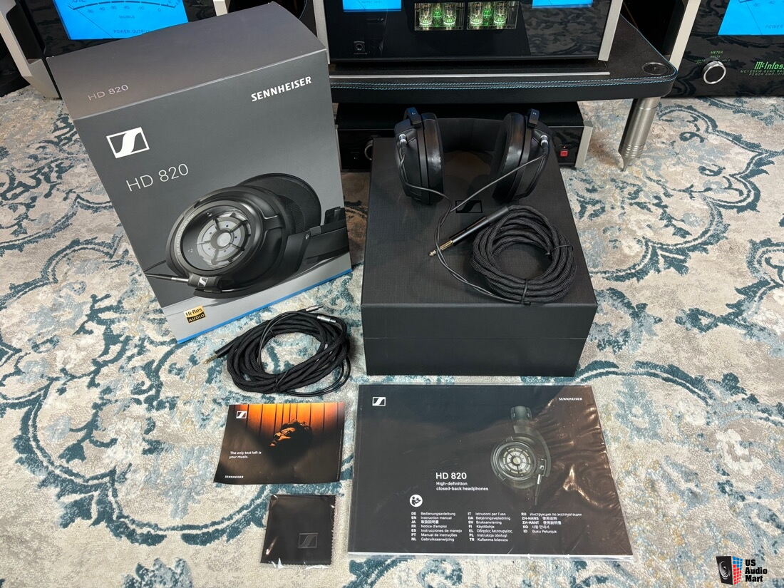 Sennheiser HD 820 Reference Headphones - Black - Unused Photo #5891177 ...