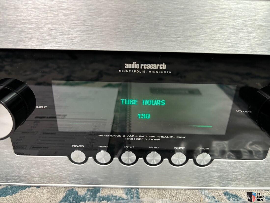 Audio Research Ref 6SE Reference Preamplifier Photo #5891233 - US Audio ...