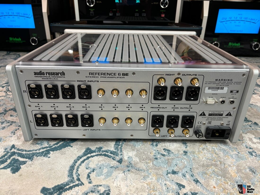 Audio Research Ref 6SE Reference Preamplifier Photo #5891233 - US Audio ...