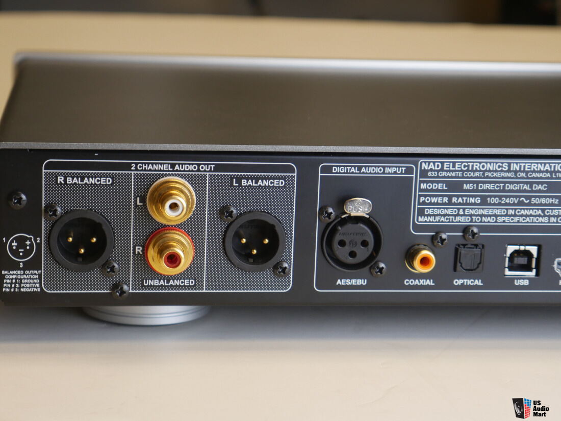 NAD M 51 DAC and digital preamp with HDMI Photo #5893070 - US Audio Mart