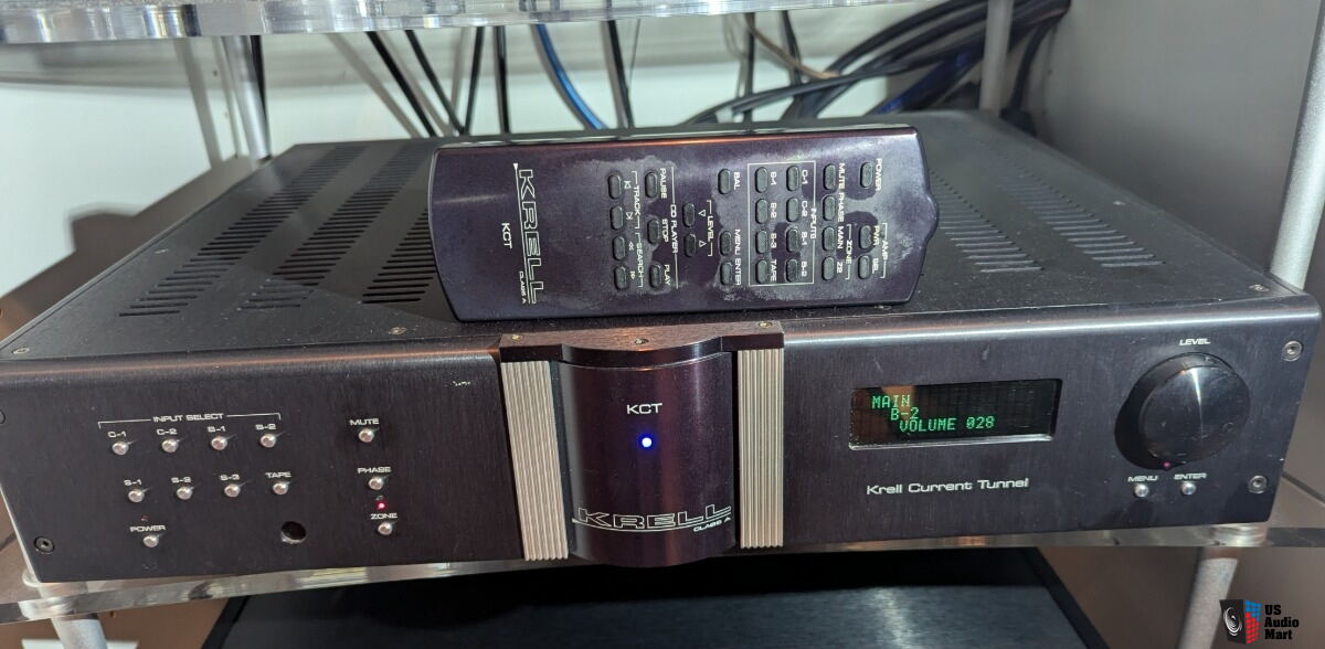 Krell kct preamp + 350mcx monoblocks with 30ft CAST cables - Price ...