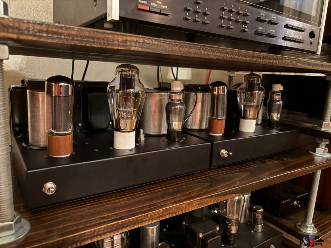 Western Electric Model 91A WE91A 300B Clone Mono Amplifiers with ...