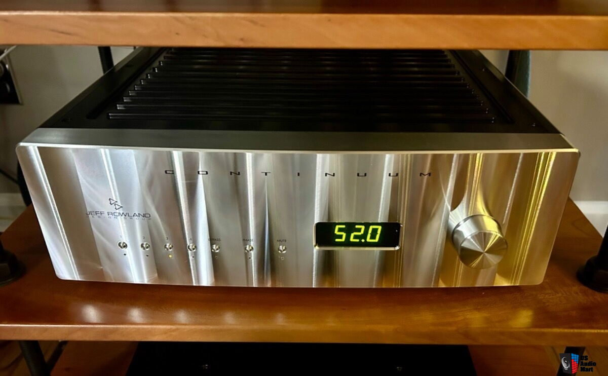 Jeff Rowland Continuum S2 Integrated Amplifier with built-in DAC (all ...