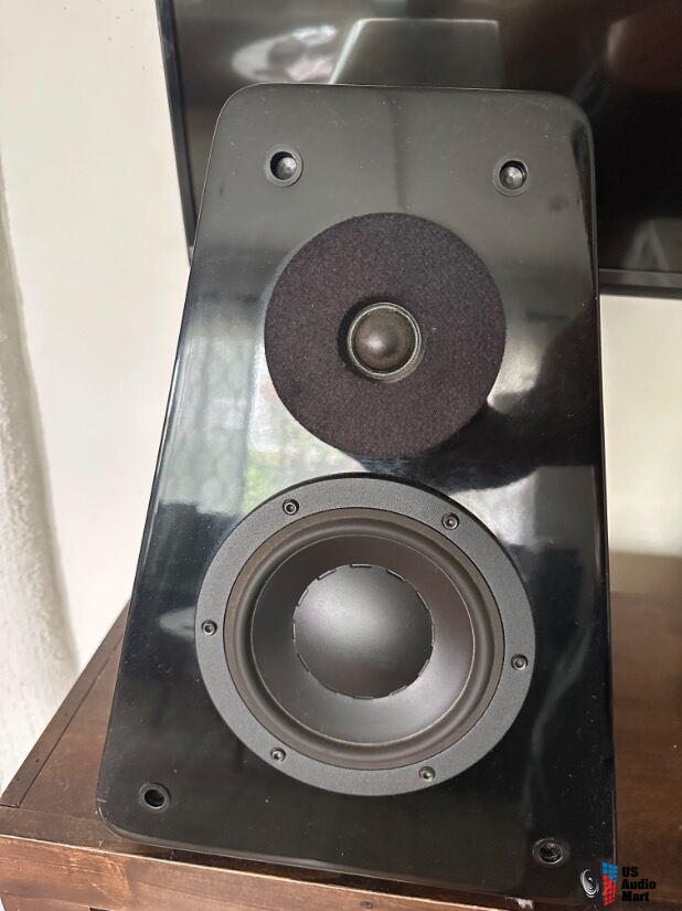 Cello (Mark Levinson) Elves speakers with Lovan stands and speaker ...