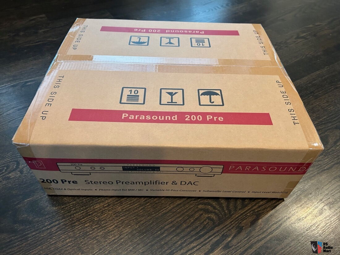 Parasound NewClassic 200 Preamp/DAC (new in box) Photo #5899996 - US ...