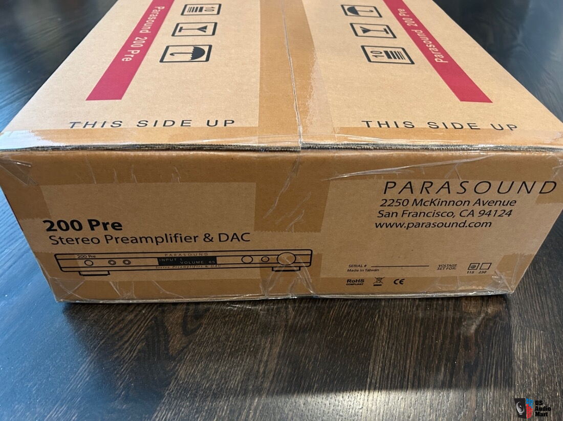 Parasound NewClassic 200 Preamp/DAC (new in box) Photo #5899996 - US ...