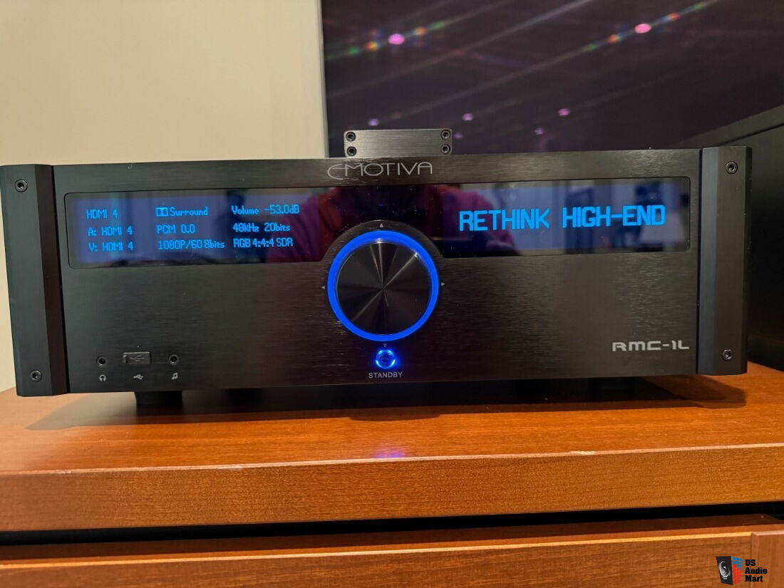Emotiva RMC-1L Reference Cinema Processor Photo #5901290 - US Audio Mart