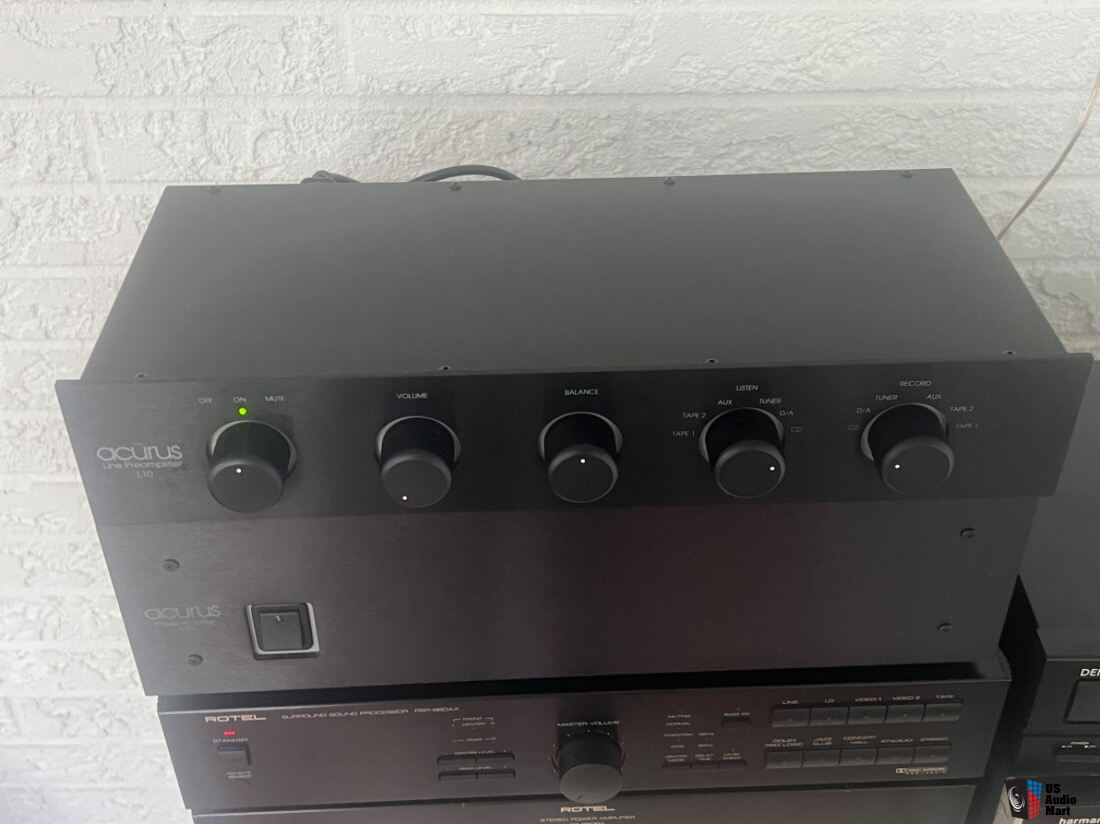 Acurus L10 Preamp and A150 150W Amplifier Excellent Condition Photo ...