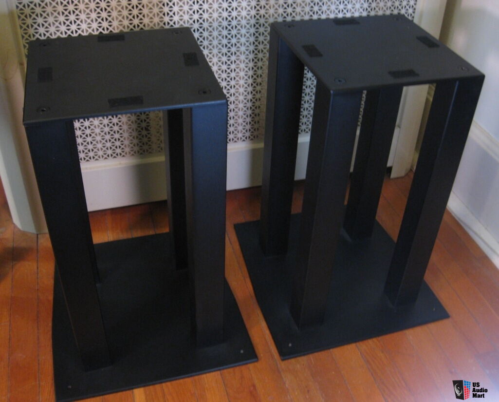 4-Post Speaker Stands, 20" H, for Larger Monitor Speakers Photo ...