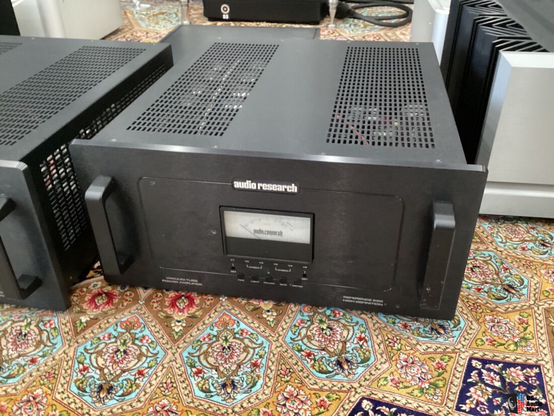 Audio Research REF 250 Monoblocks - excellent, in Black Photo #5903542 ...