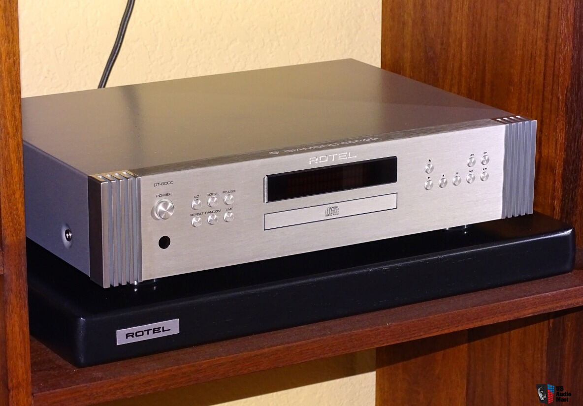 Rotel DT-6000 Diamond Series High-End Transport DAC CD Player - As NEW ...