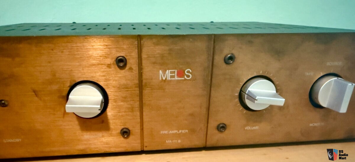 Melos MA-111B Tube Preamp With Phono And External Power Supply Photo ...
