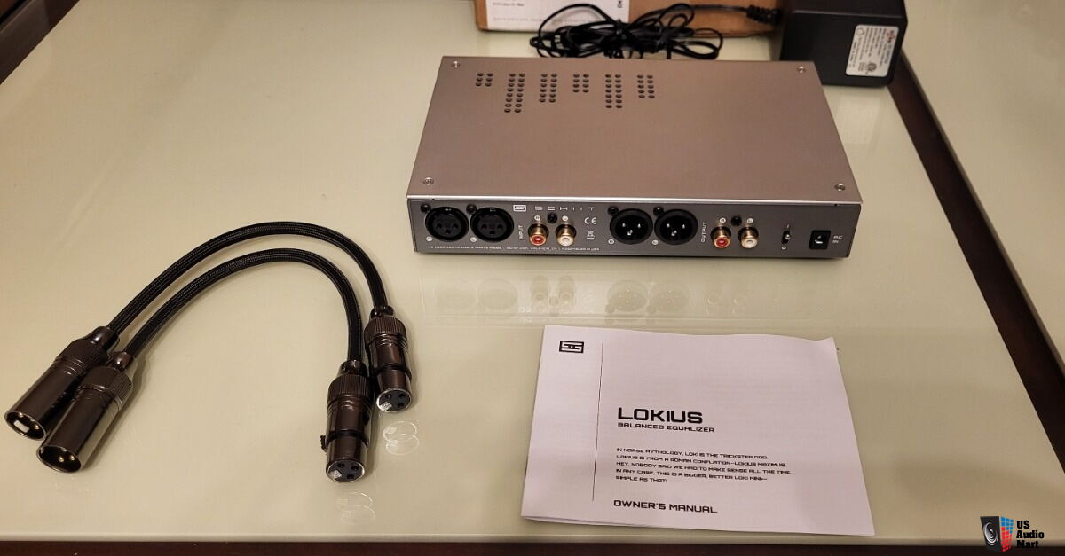 Schiit Lokius in silver with FREE 6" XLR cables Photo #5908622 - US ...