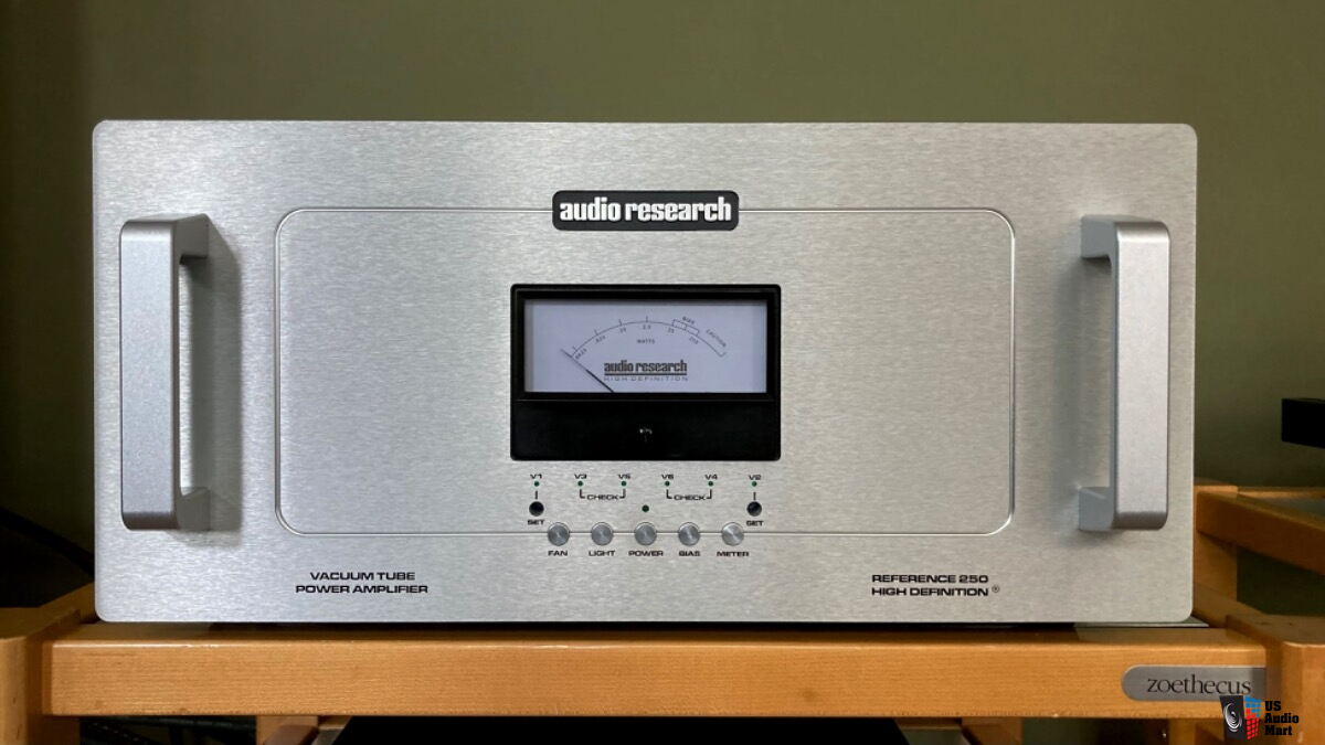 Audio Research reference 250 Silver mono blocks Photo #5908995 - US ...