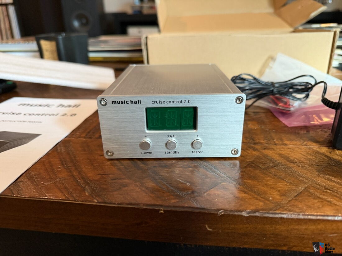 Music Hall Cruse Control 2.0 Turntable Speed Controller NEW Photo ...