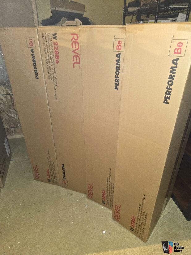 Revel W226Be and W228Be in wall speakers, new factory sealed Photo ...
