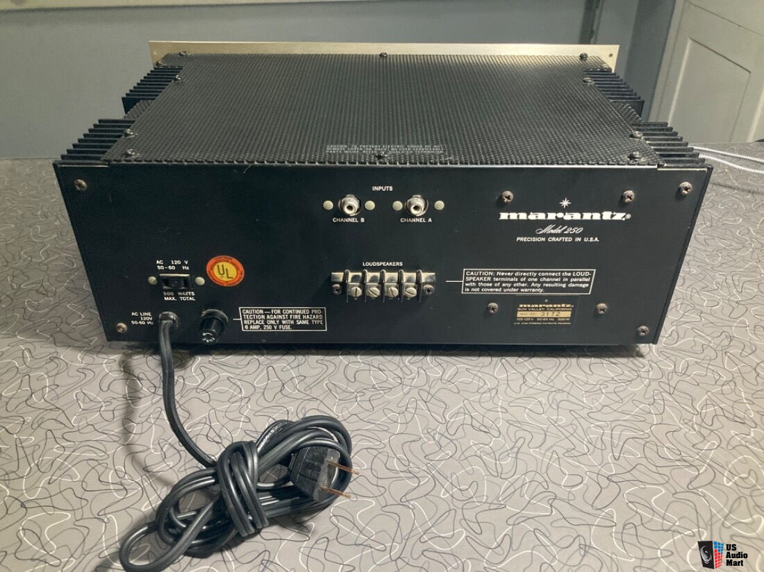 Marantz Model 250 Stereo Amplifier Photo #5909964 - US Audio Mart