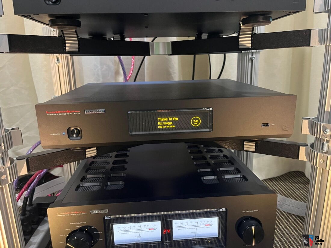 Open to offers Luxman Centennial Stack streamer / sacd/ TT/ integrated ...