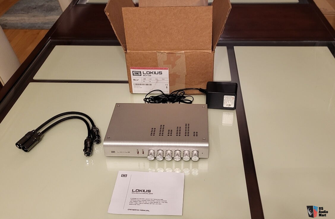 Schiit Lokius in silver with FREE 6" XLR cables Photo #5912011 - US ...