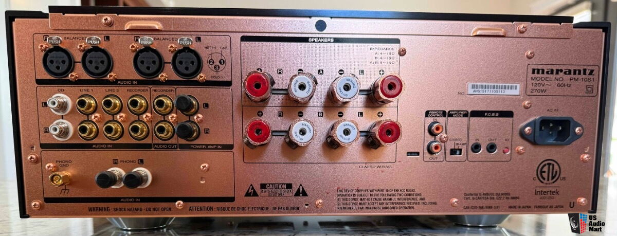 Marantz PM-10 Integrated Stereo Amplifier Photo #5912128 - US Audio Mart
