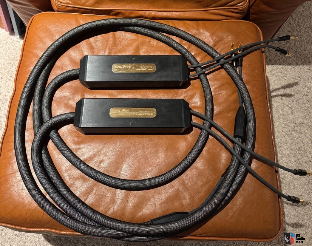 Transparent Audio MusicWave REFERENCE speaker cables (pair) - 10 feet ...