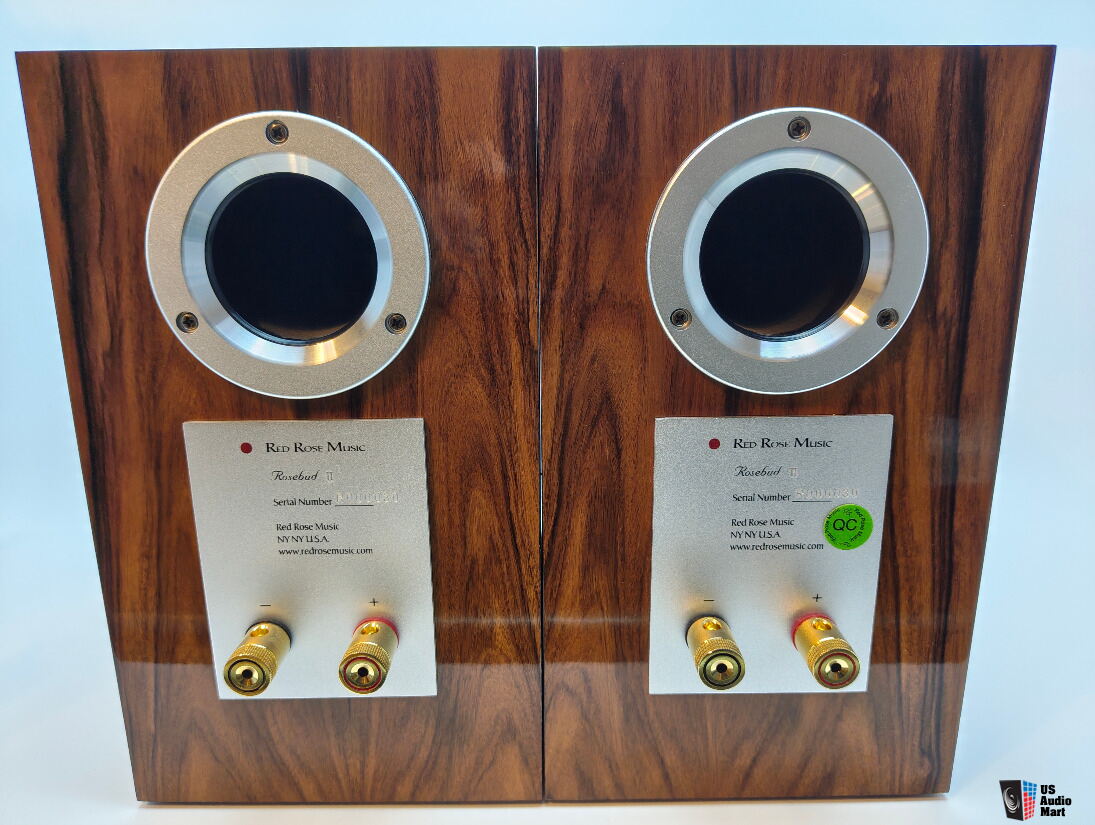 RED ROSE MUSIC by Mark Levinson ROSEBUD II Bookshelf Speakers in ...