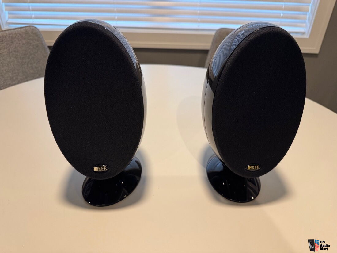 KEF HTS3001 Satelite Speaker (Black) Pair For Sale - US Audio Mart
