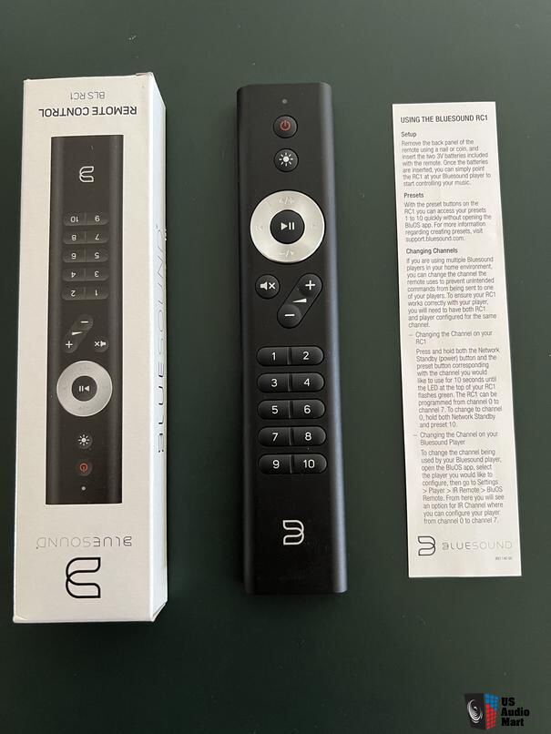 Bluesound - IR Remote Control - Black (BLS RC1) Photo #5915592 - US ...