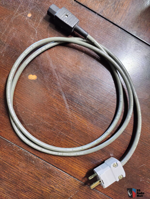 Straight Wire - The Power Conductor - 2m Triaxial Power Cord Photo ...