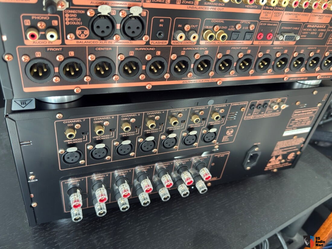 Marantz AV8802 preamp surround processor w remote amp available also ...