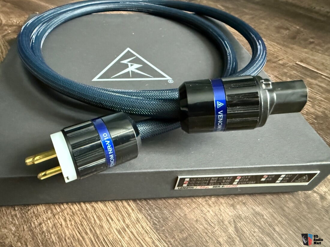 Shunyata Research Venom NR - V10, 1.75 M, C 15 power cable Photo ...